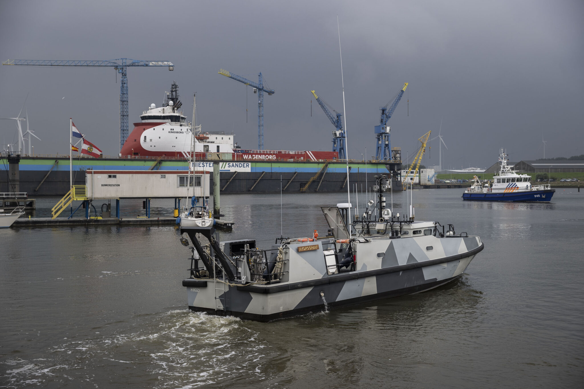 Marine maakte Waddengebied en haven Delfzijl mijnenvrij - Groningen ...